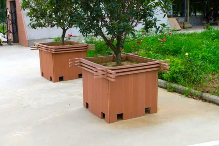 WPC Deck Planter Boxes - ecoxplank.com