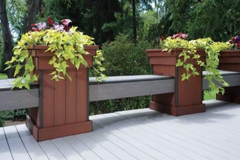 WPC Deck Planter Boxes - ecoxplank.com