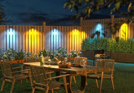 Best Outdoor Fence Lighting Ideas: Enhance Your Backyard with Solar ...
